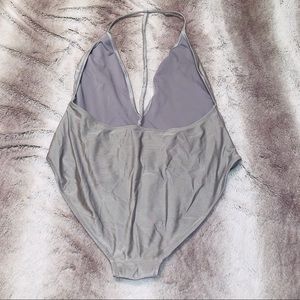 Missguided | Swim | Silvergray One Piece | Poshmark